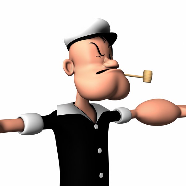modelo 3d Popeye gratis - TurboSquid 965856