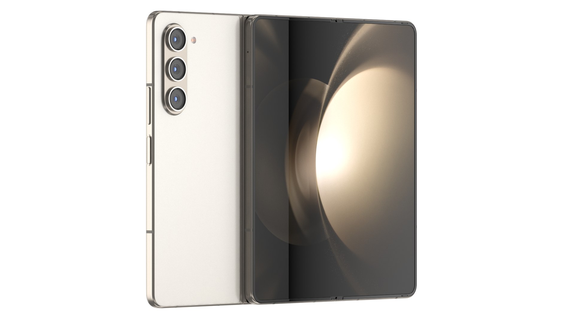 3D Samsung Galaxy Z Fold 5 Cream - TurboSquid 2131471