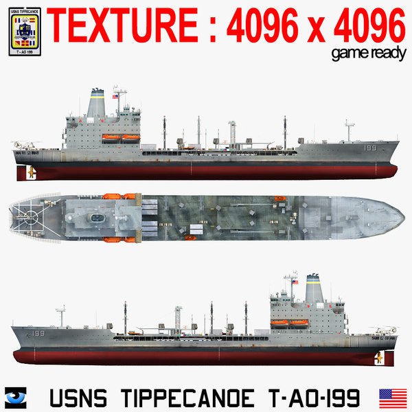 tippecanoe t-ao-199 usns 3ds