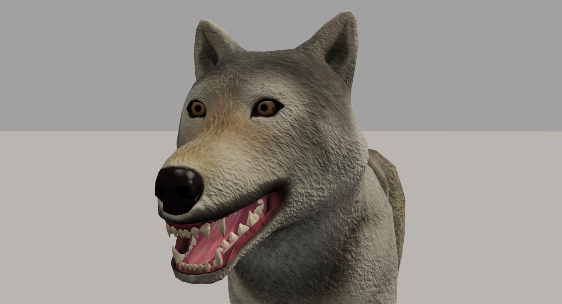 Ready wolf 3D model - TurboSquid 1238301