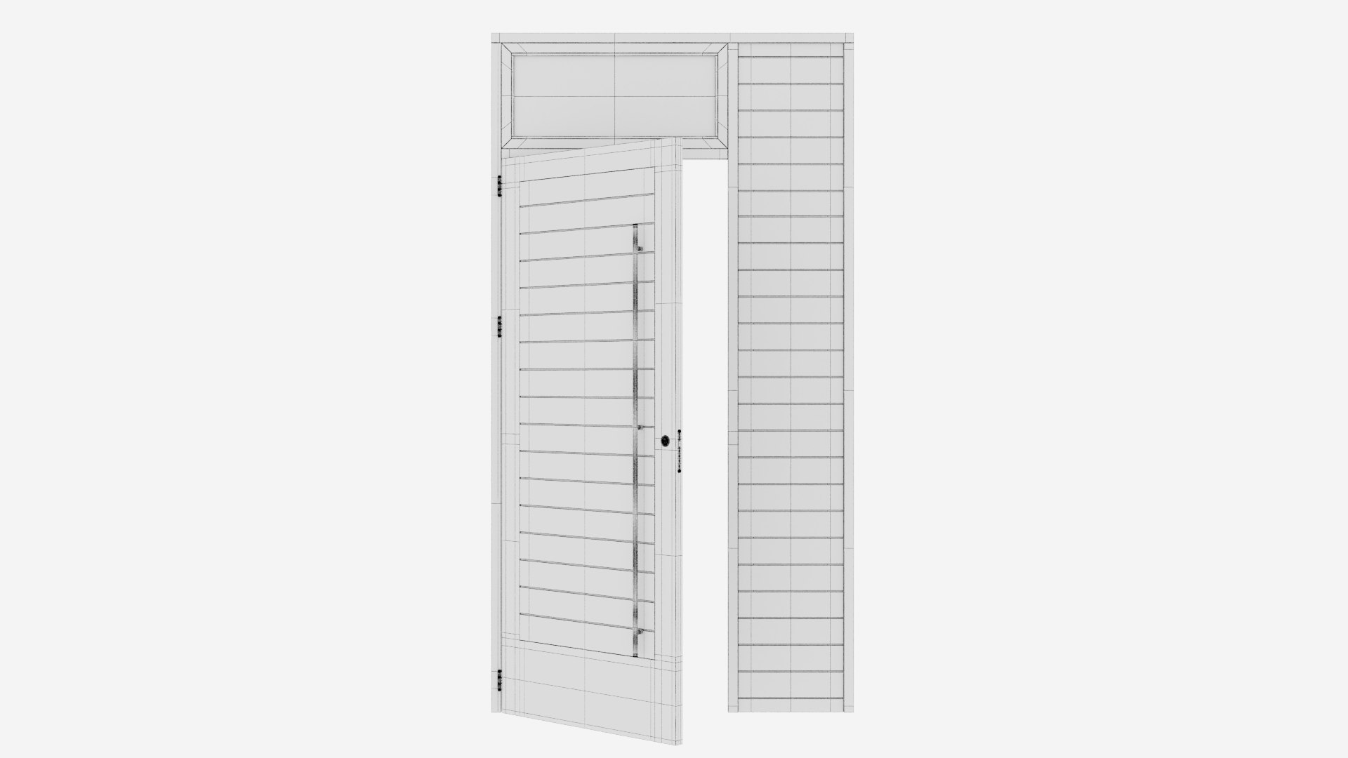Aluminium Door 87 3D Model - TurboSquid 2020155