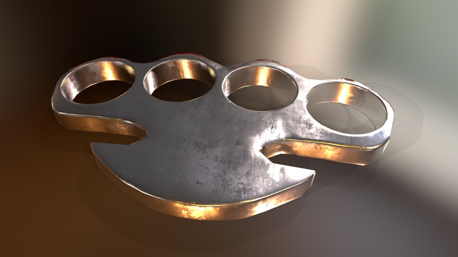 3D Model Metal Punch Ring - TurboSquid 1672005