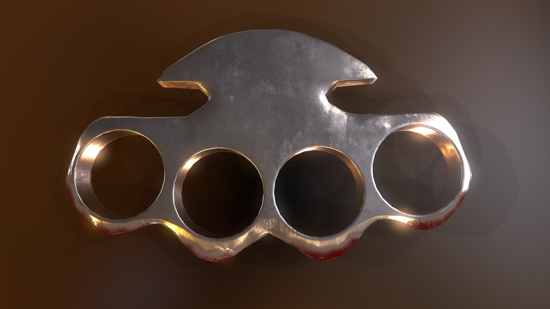 3D Model Metal Punch Ring - TurboSquid 1672005