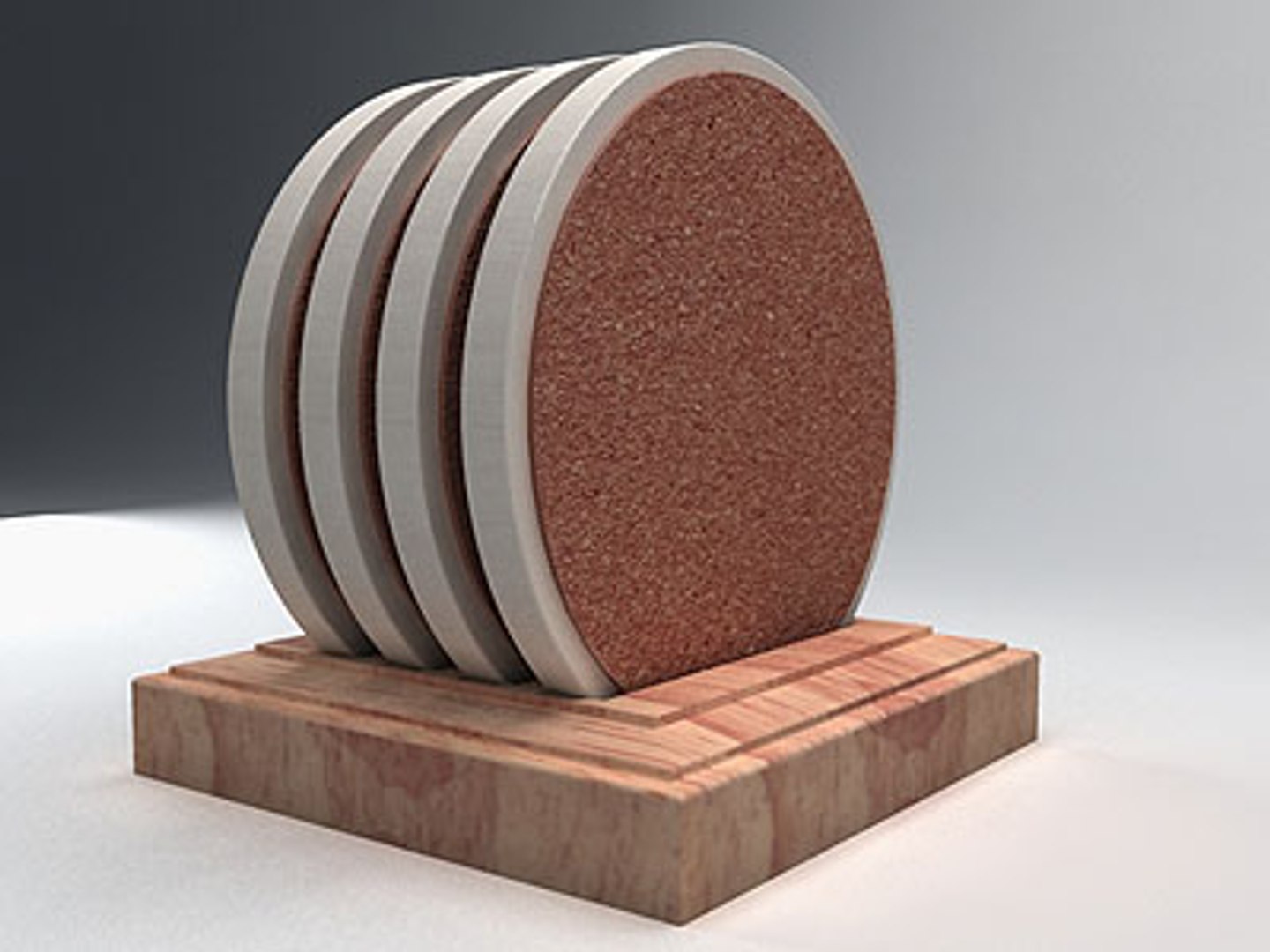 Drinking Coaster Set Design 3d Max