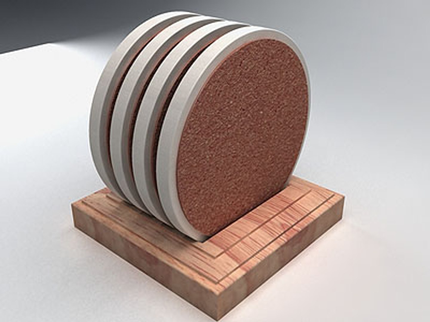 Drinking Coaster Set Design 3d Max