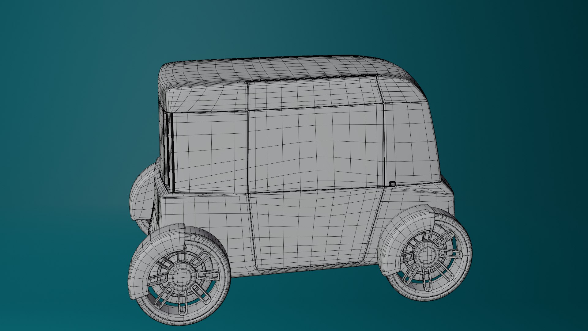 Concept Styled Single Seat Commuter 4 Model - TurboSquid 1786577