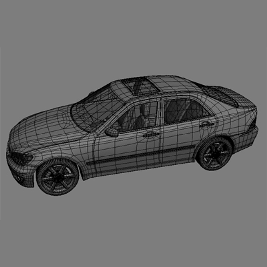 3d Model Of Lexus Is400