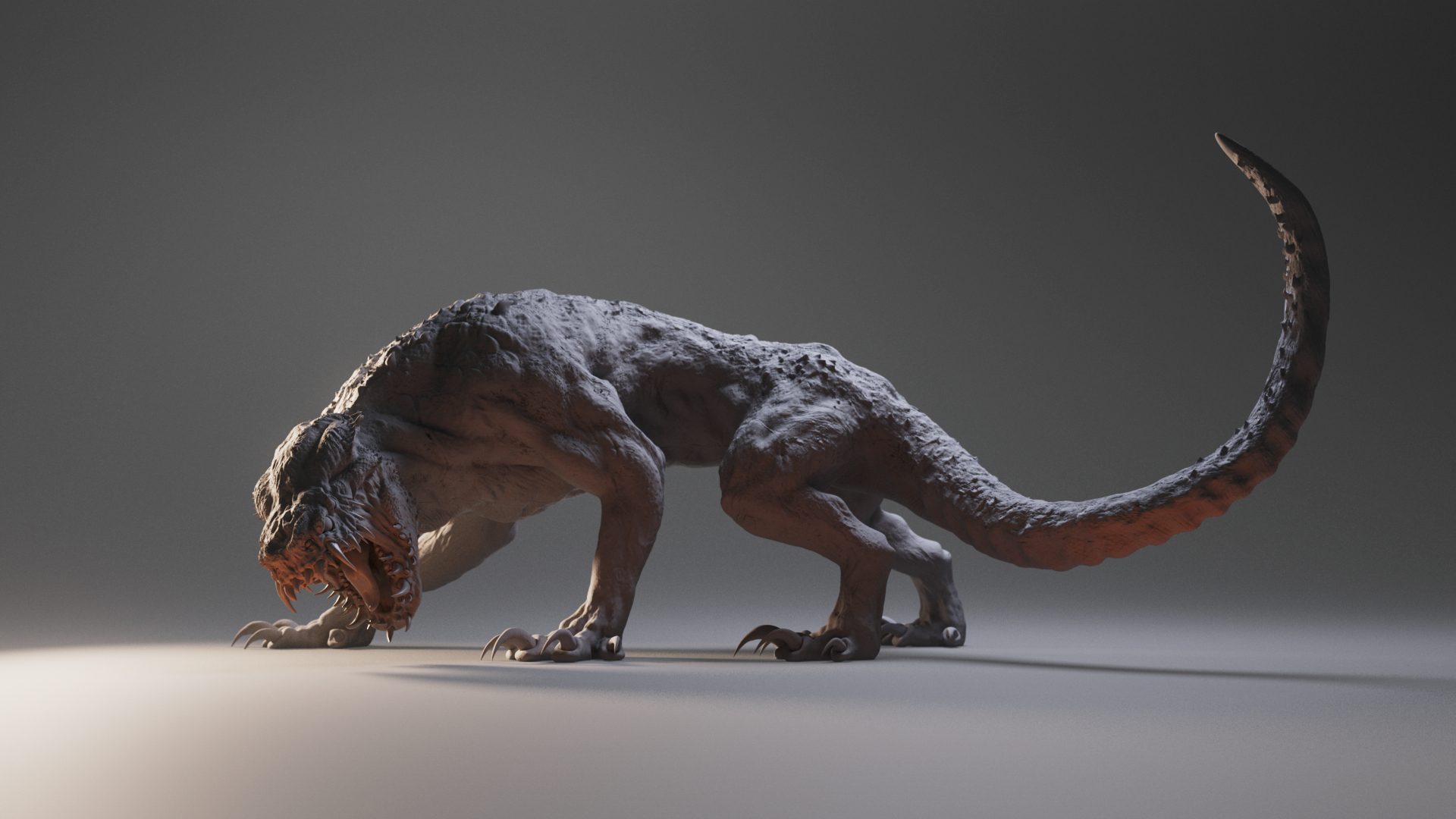 HighQuality Creature Model HELLCAARN Model - TurboSquid 1986836