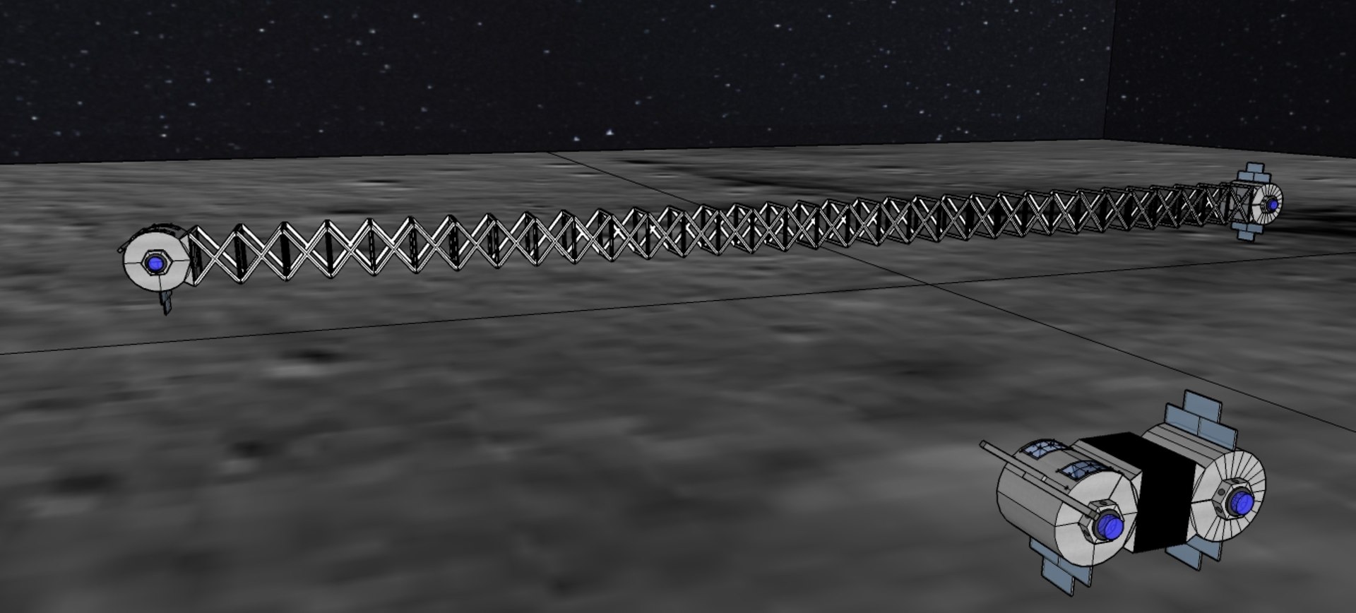 Gravity Space Station - Prototype One 3D Model - TurboSquid 2203429