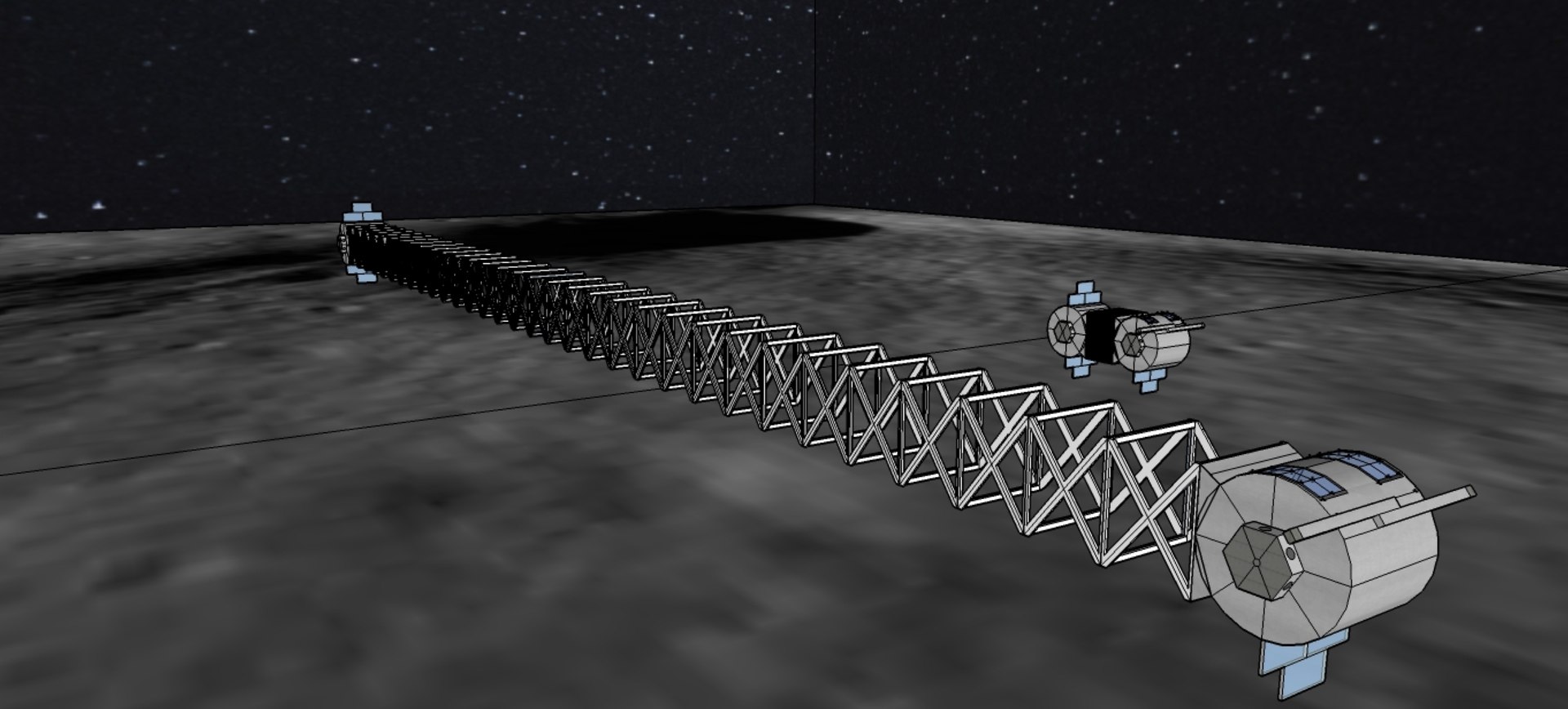 Gravity Space Station - Prototype One 3D Model - TurboSquid 2203429