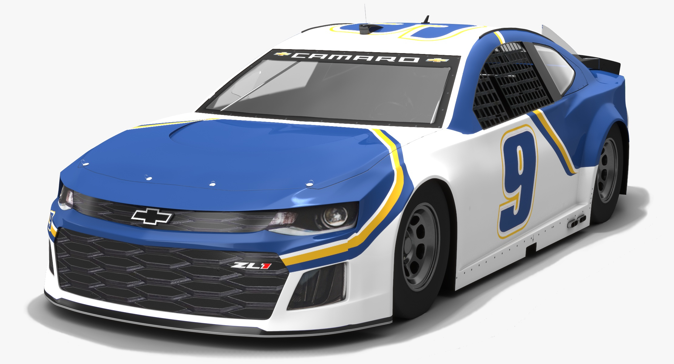 3D nascar race car hendrick - TurboSquid 1324802