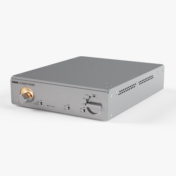 Pre Amplifier 3D Models for Download | TurboSquid