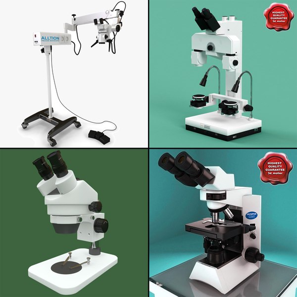 Microscope 3D Models for Download | TurboSquid