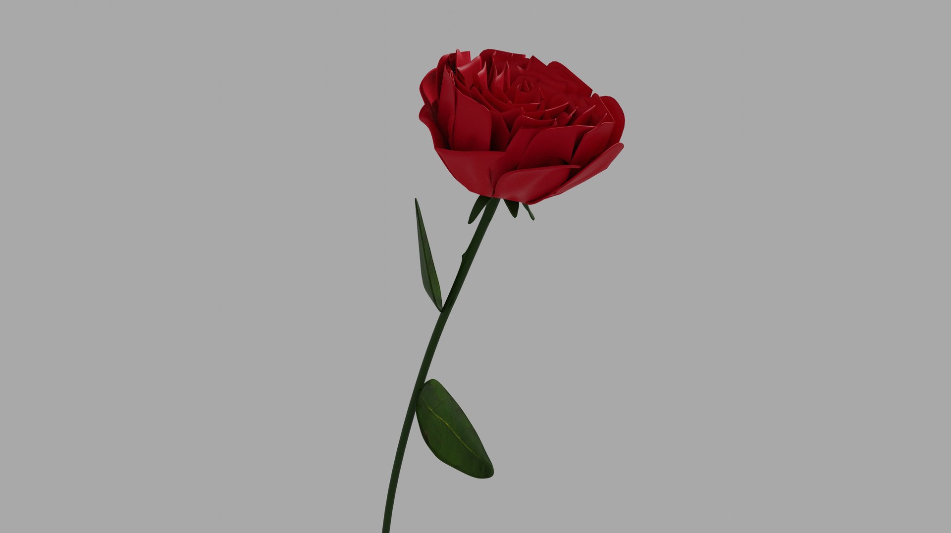 3D Model Rose OBJ - TurboSquid 2100510