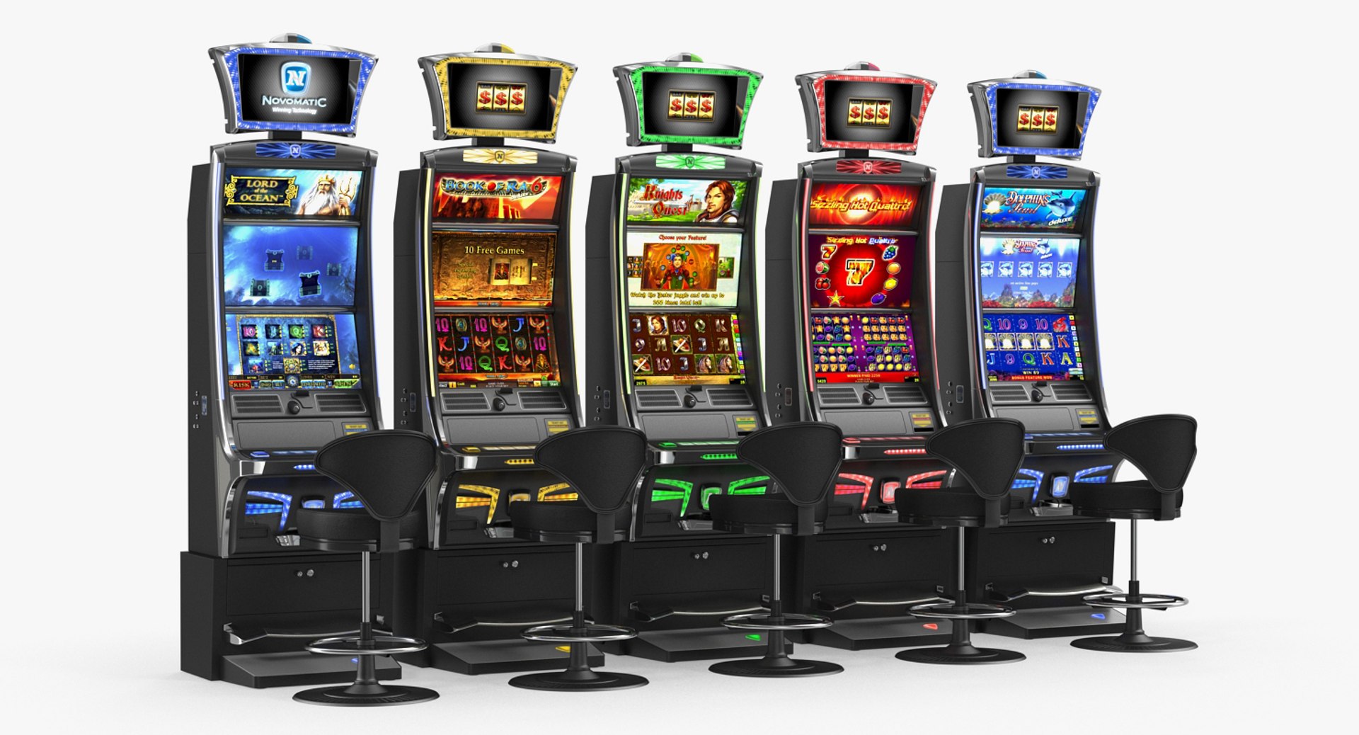 3D Casino Slot Machines - TurboSquid 1276501