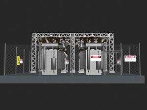Substation 3D Models for Download | TurboSquid