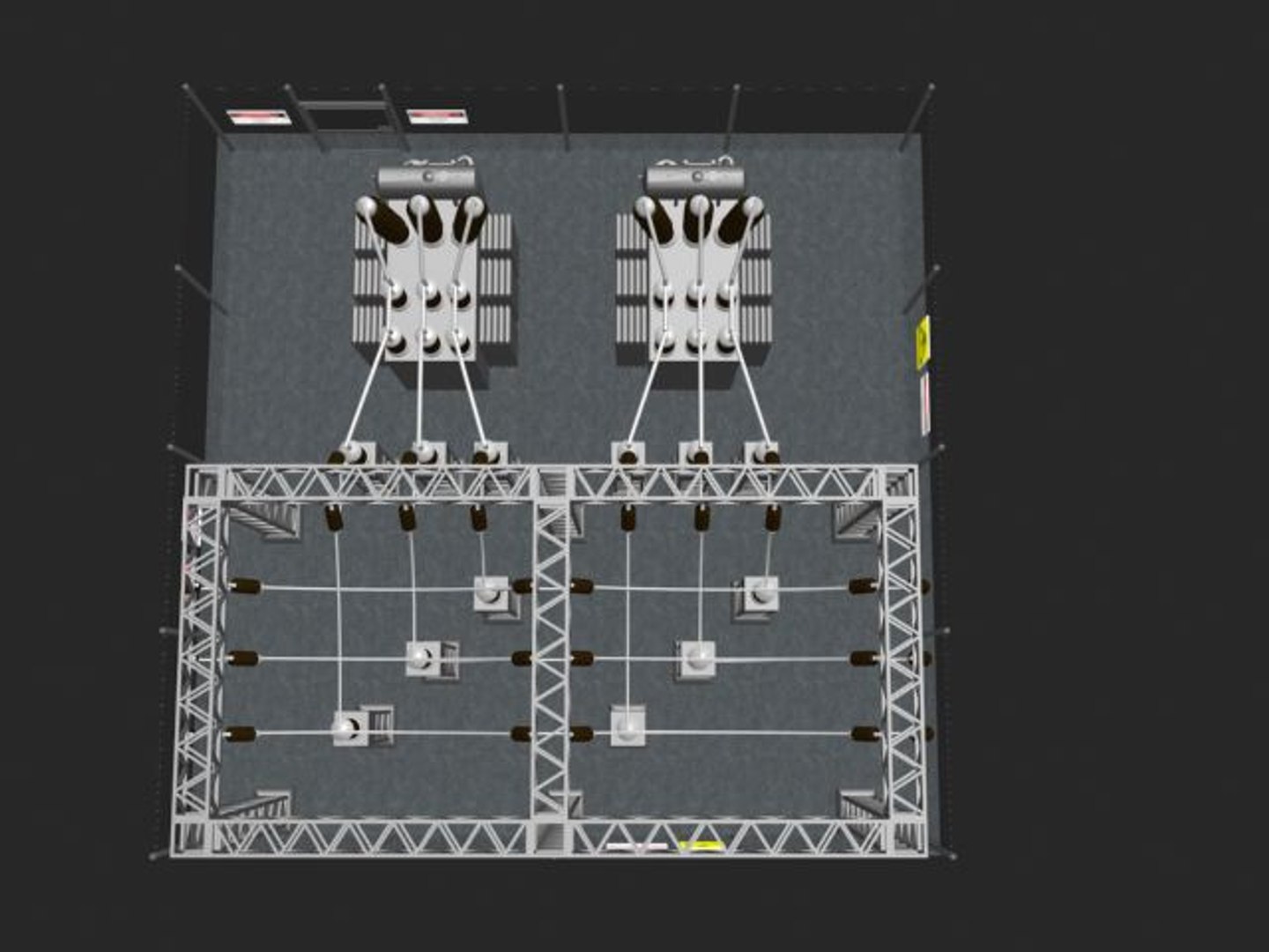 3d Power Substation