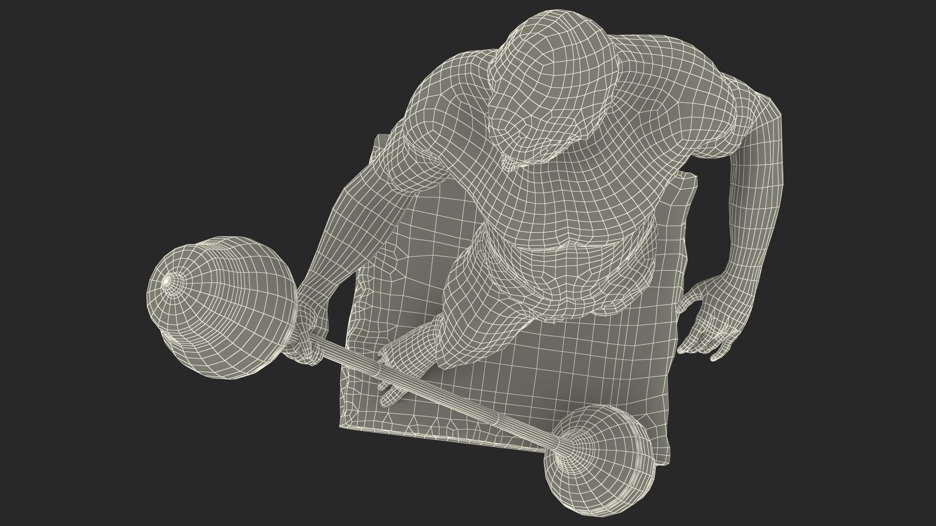 3D Bodybuilding Winner Silver Statue Model - TurboSquid 1832855