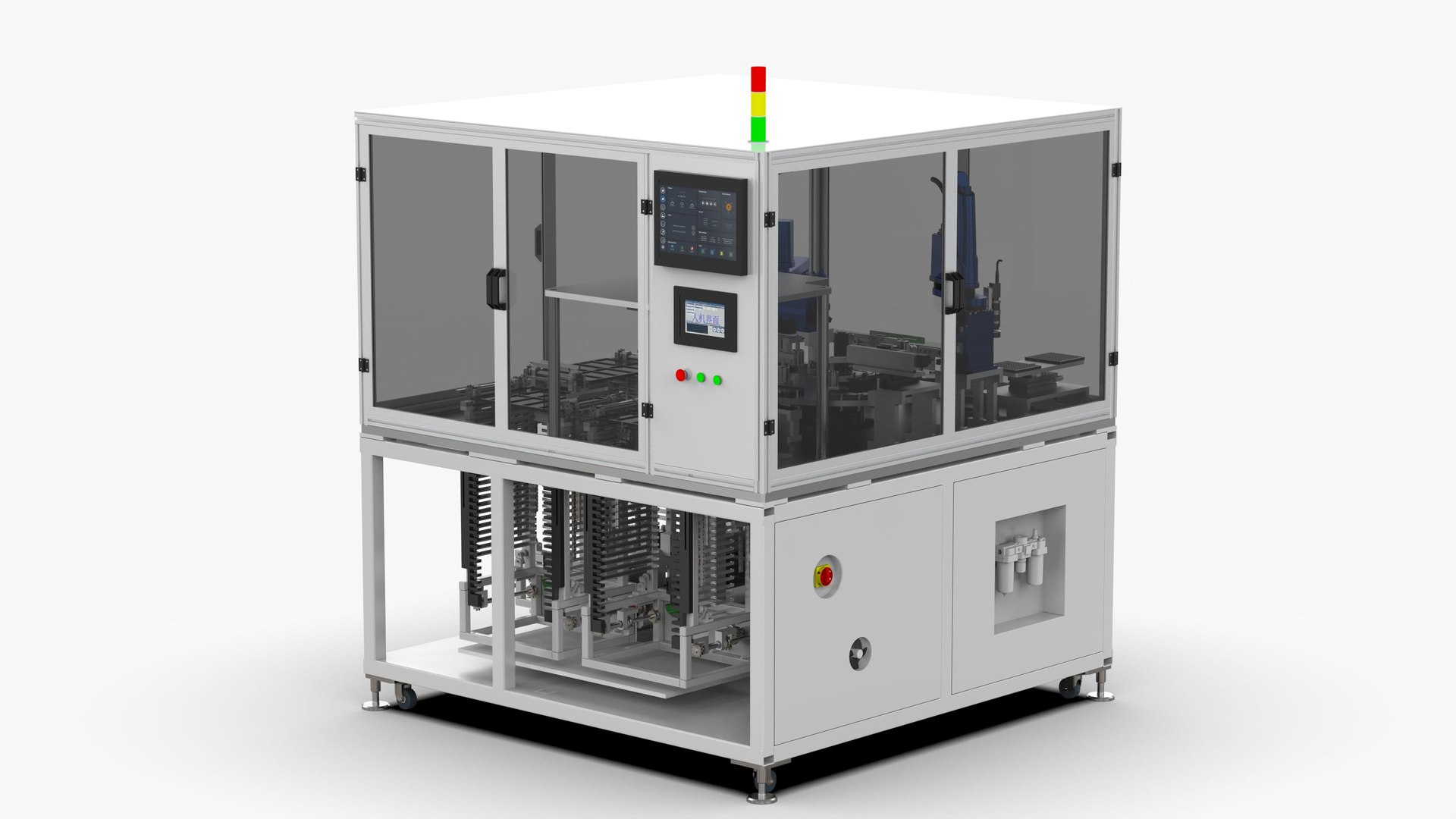 Automatic Mobile Phone LED Assembly Dispensing Testing Equipment 3D ...