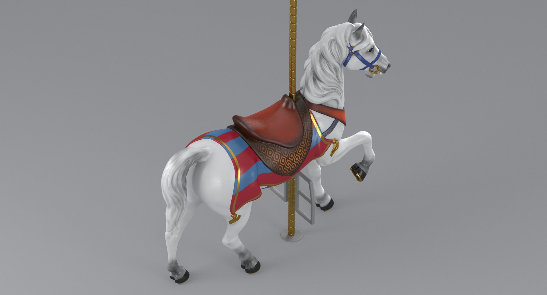 Carousel Horse Model - TurboSquid 1347536