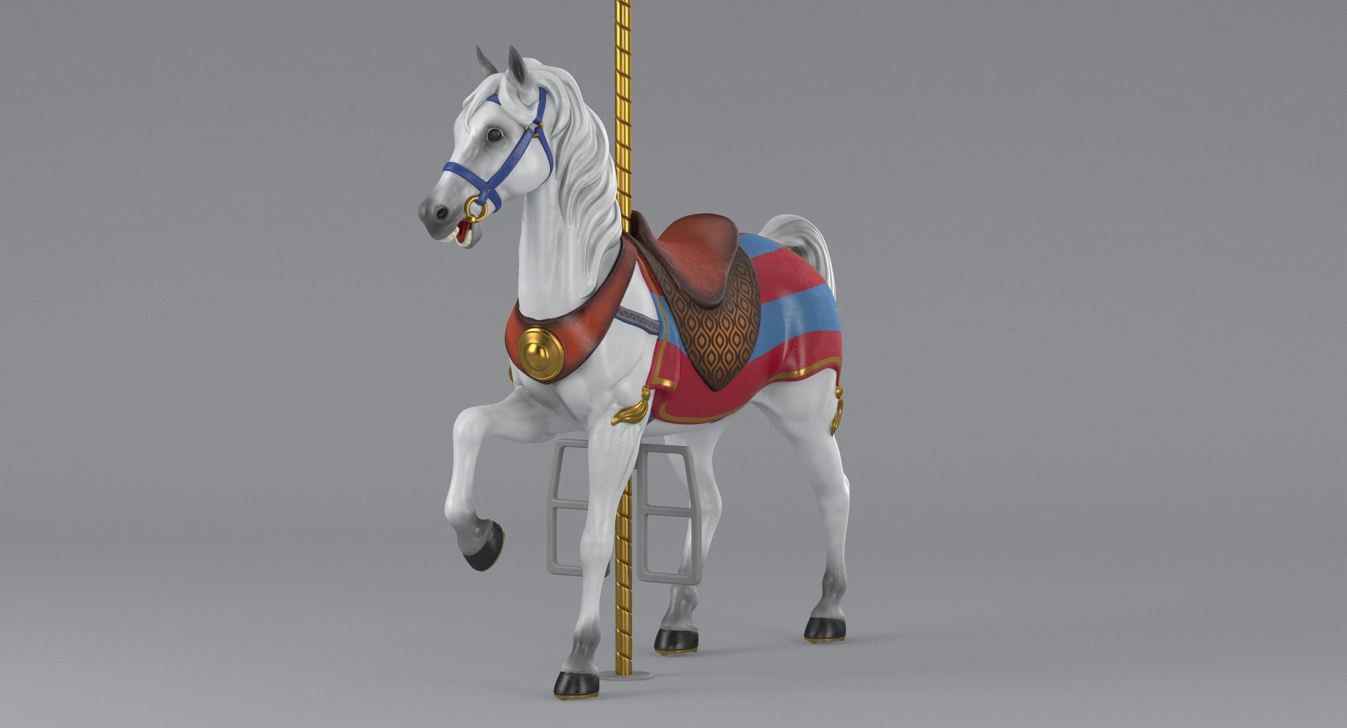 Carousel Horse Model - TurboSquid 1347536