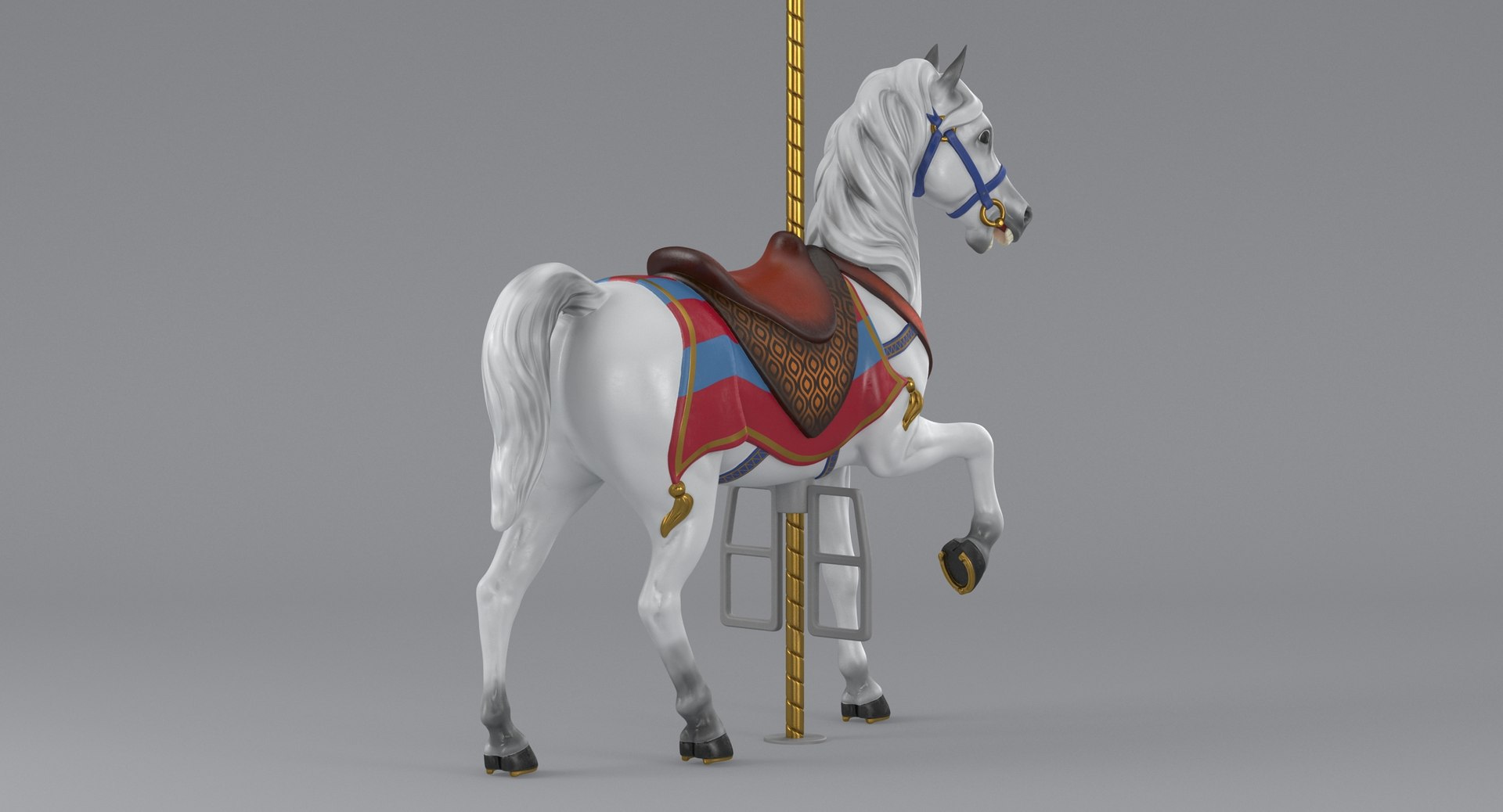 Carousel Horse Model - TurboSquid 1347536
