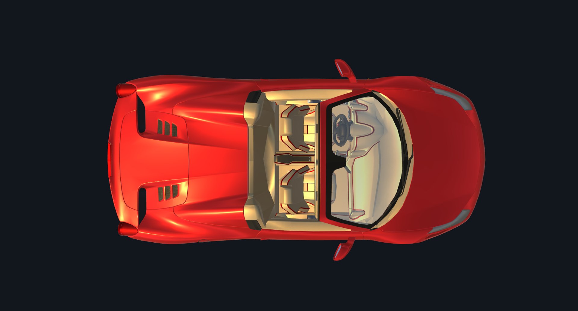 Realistic Car Interior Ready 3D Model - TurboSquid 1362068