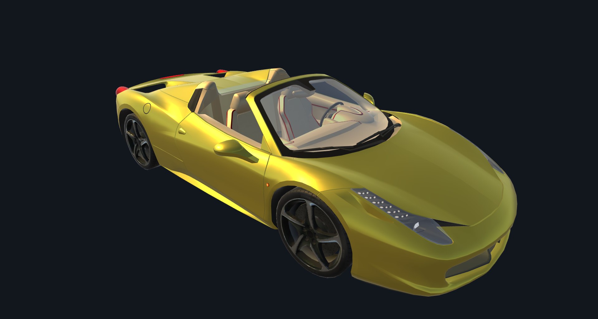 Realistic Car Interior Ready 3D Model - TurboSquid 1362068