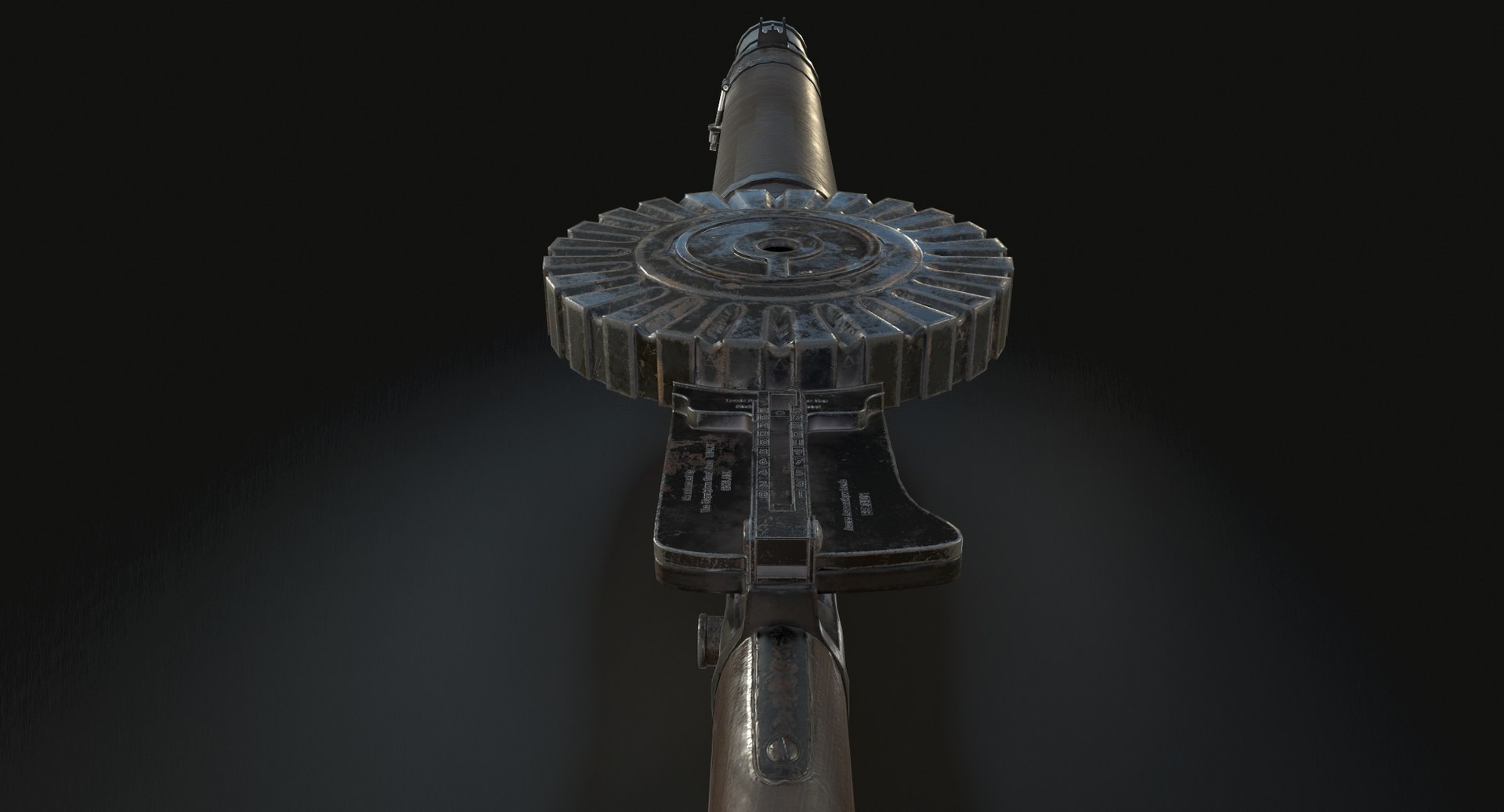Lewis Gun 3D Model - TurboSquid 1382720