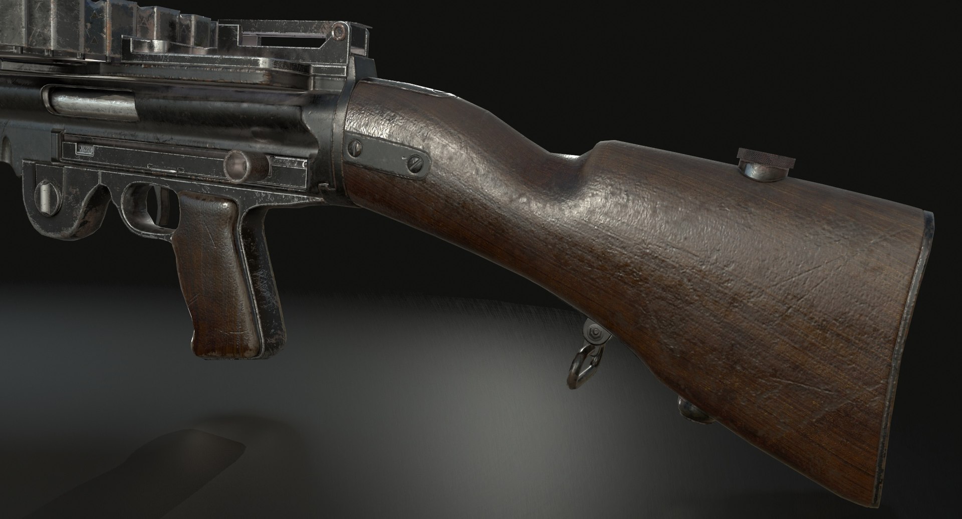 Lewis Gun 3D Model - TurboSquid 1382720