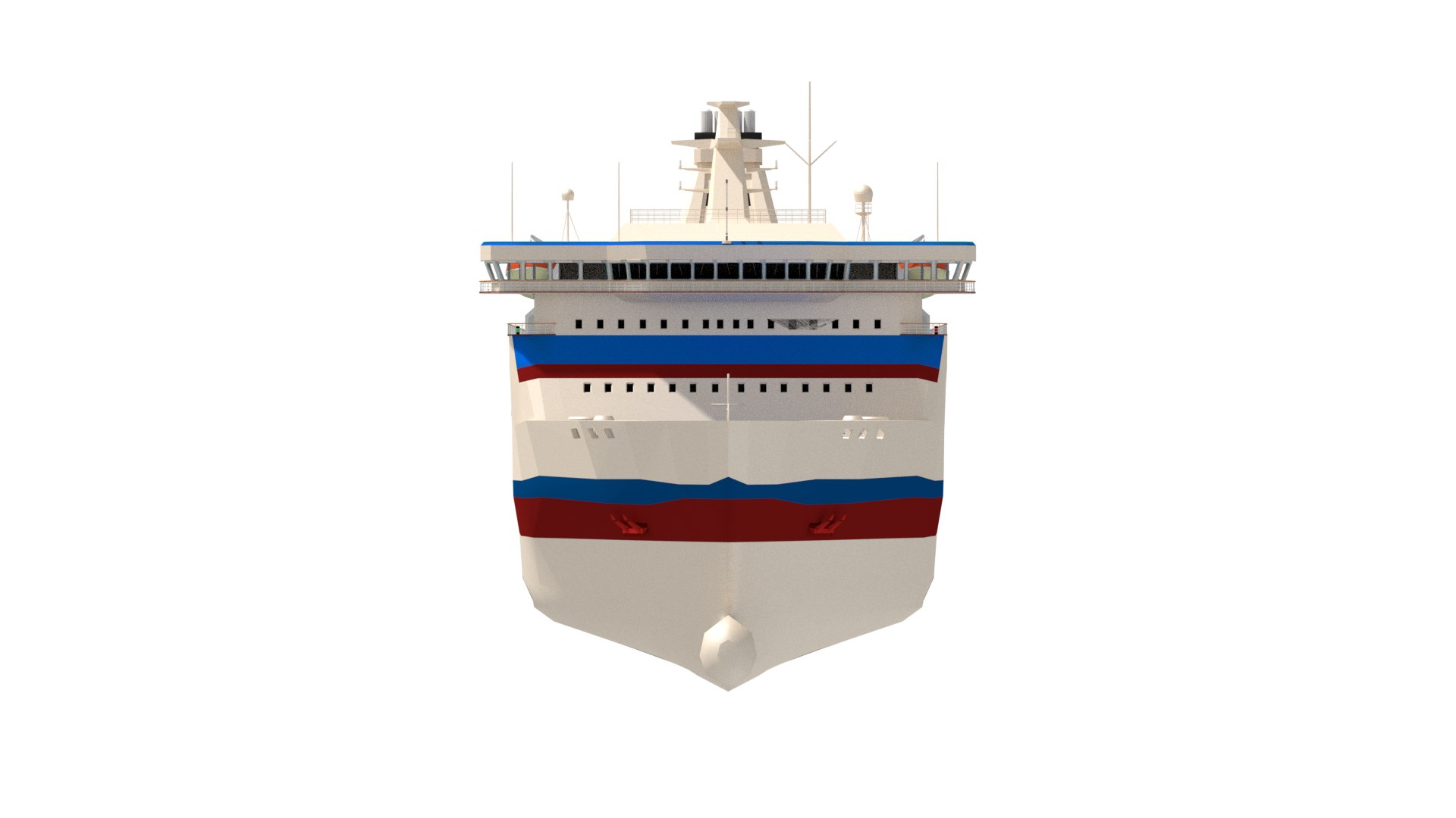 Roro Passenger Ferry 3D Model - TurboSquid 1254212