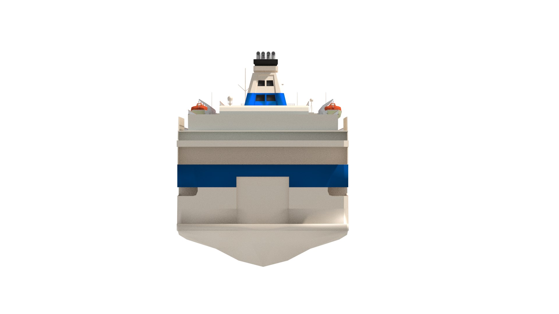 Roro Passenger Ferry 3D Model - TurboSquid 1254212
