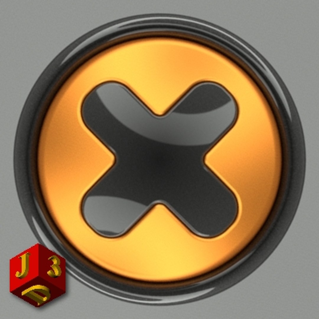 Free 3ds Model Button Web Design