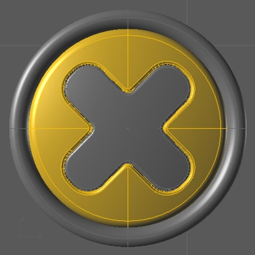 Free 3ds Model Button Web Design