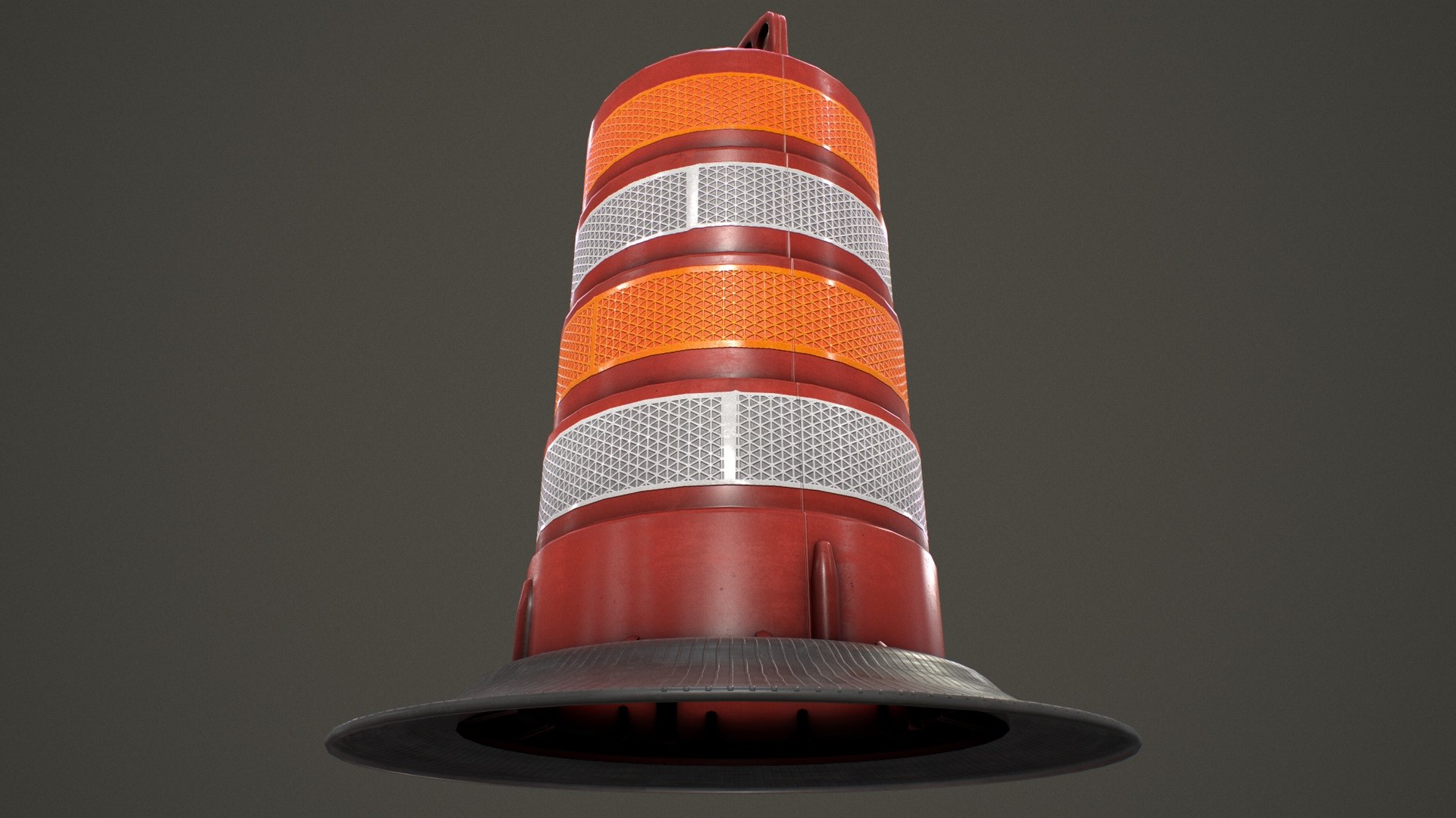 3D Traffic Road Barrel - TurboSquid 1649212