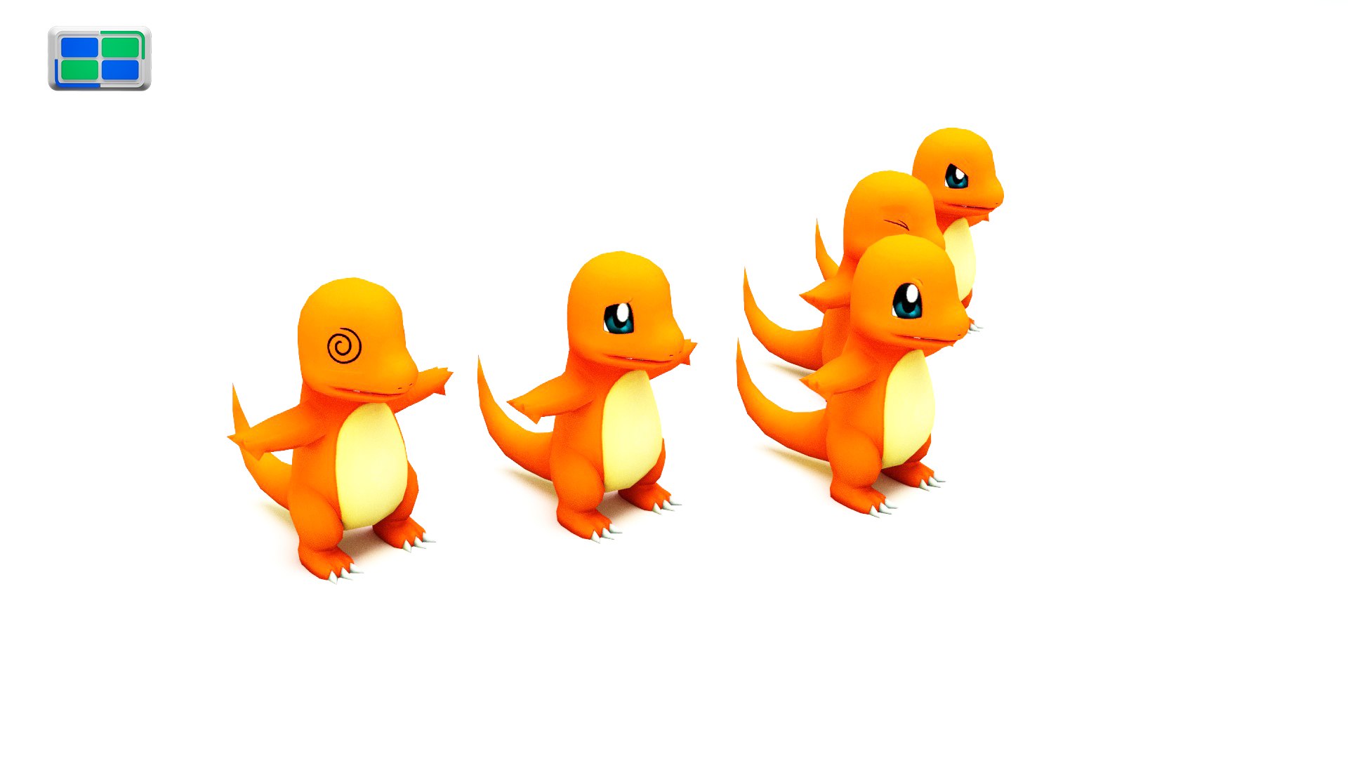 Charmander 3d Max