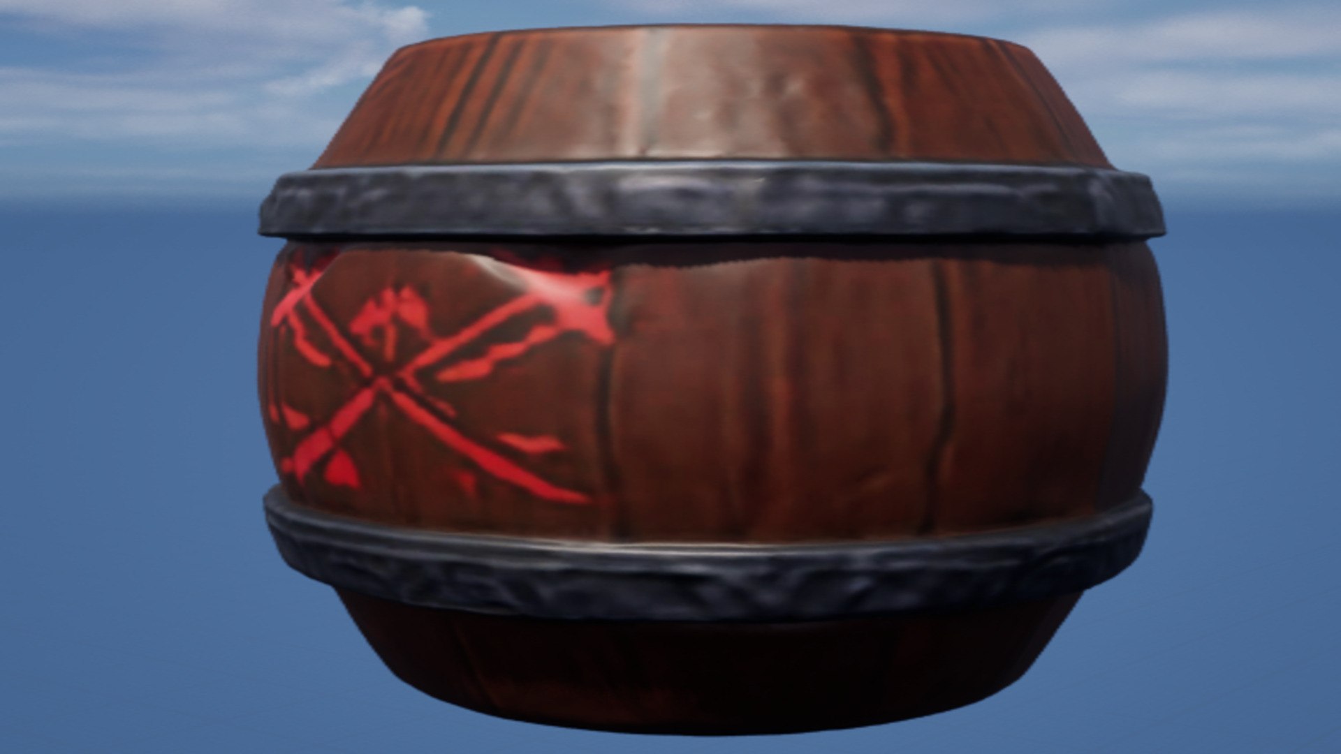 Pirate Barrel 3D Model - TurboSquid 2226288