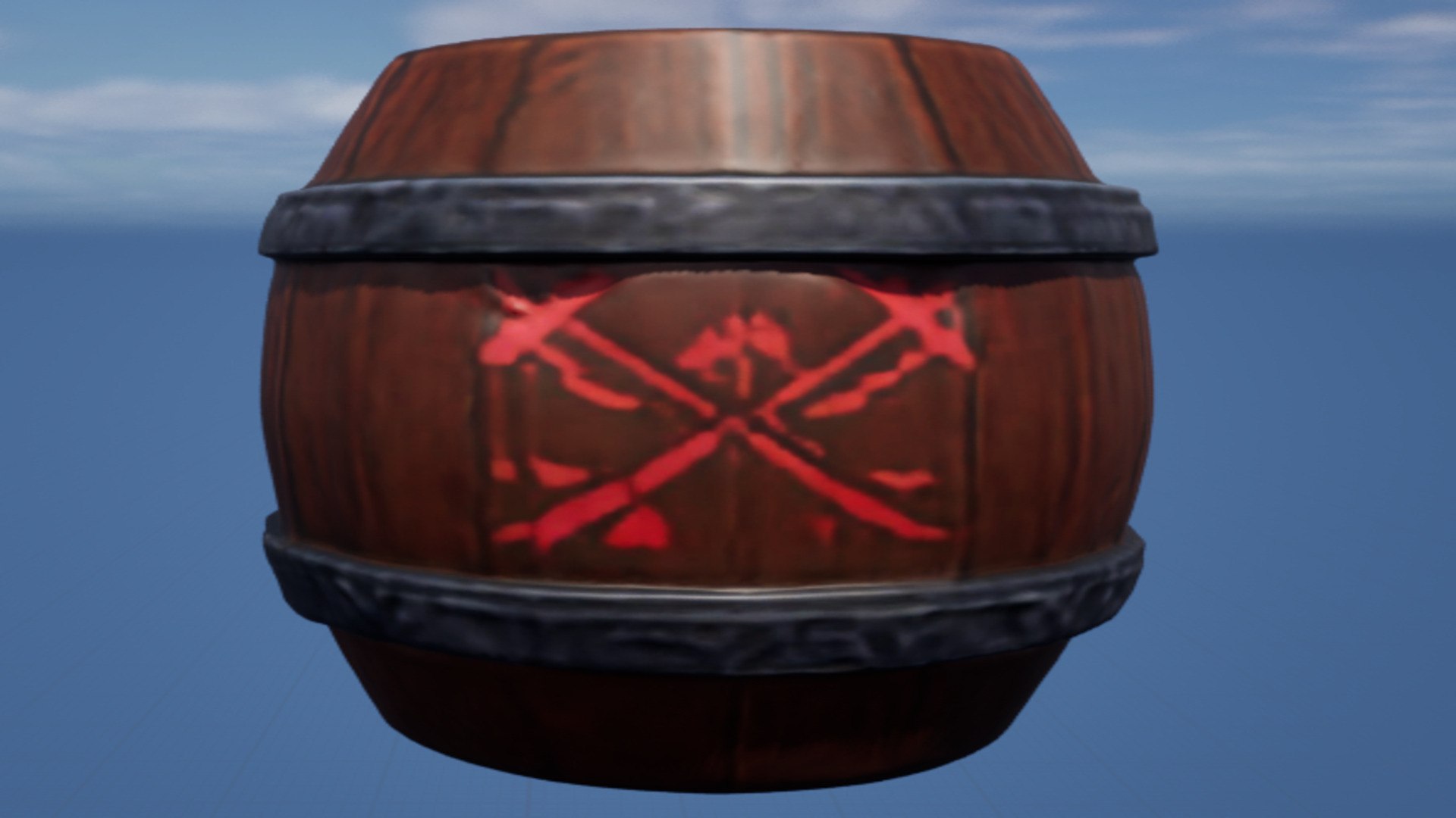 Pirate Barrel 3D Model - TurboSquid 2226288