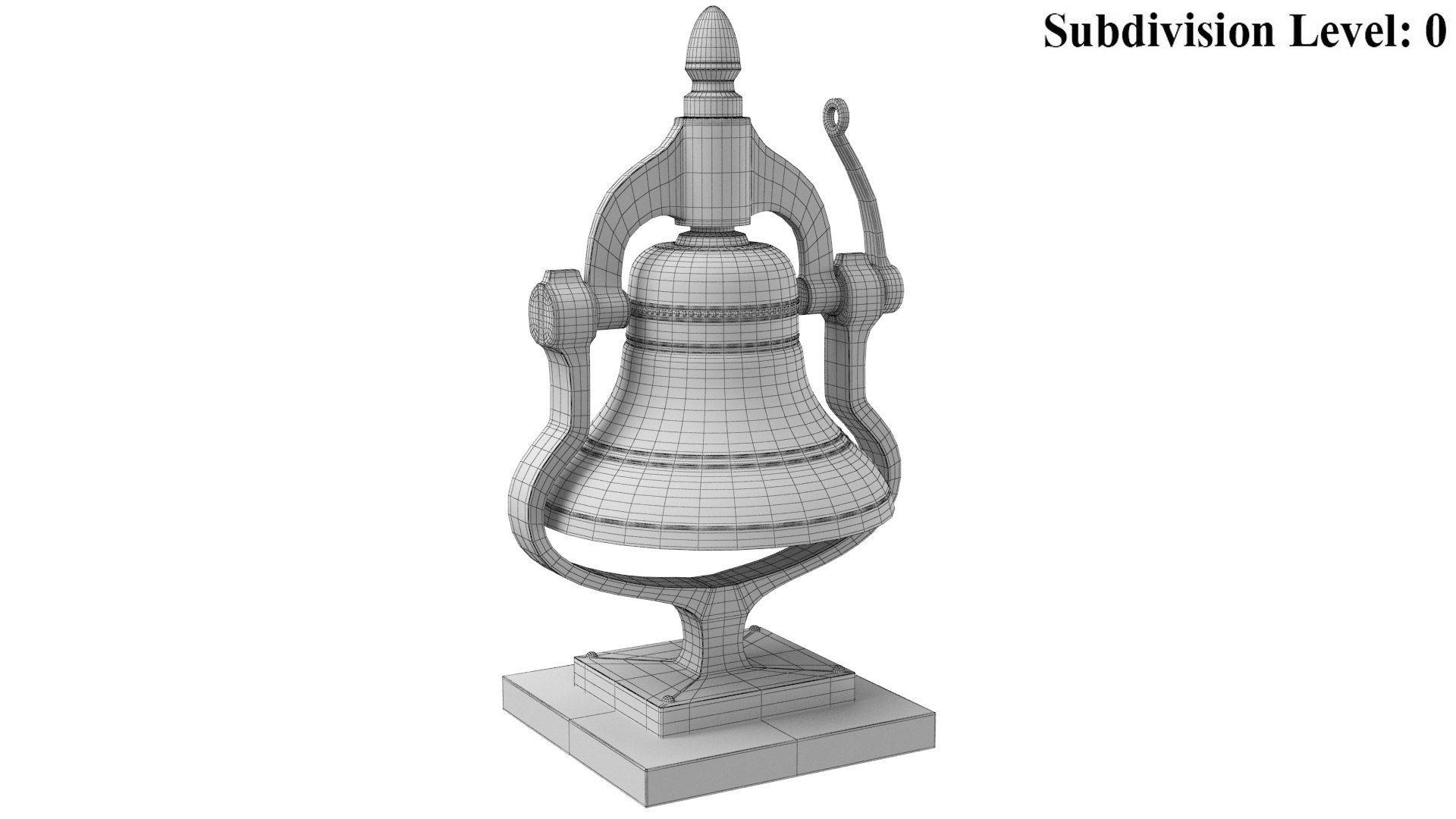3D real bell - TurboSquid 1624447