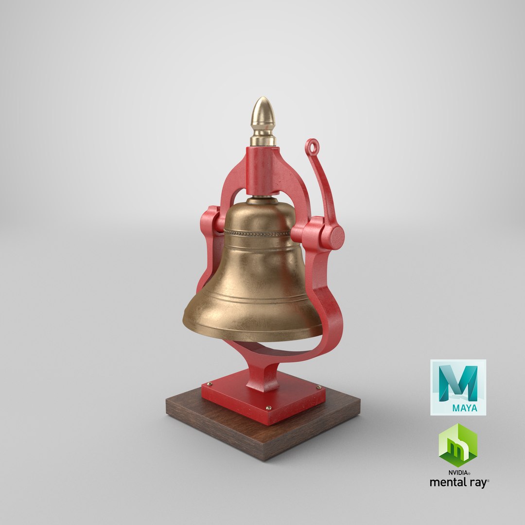 3D real bell - TurboSquid 1624447