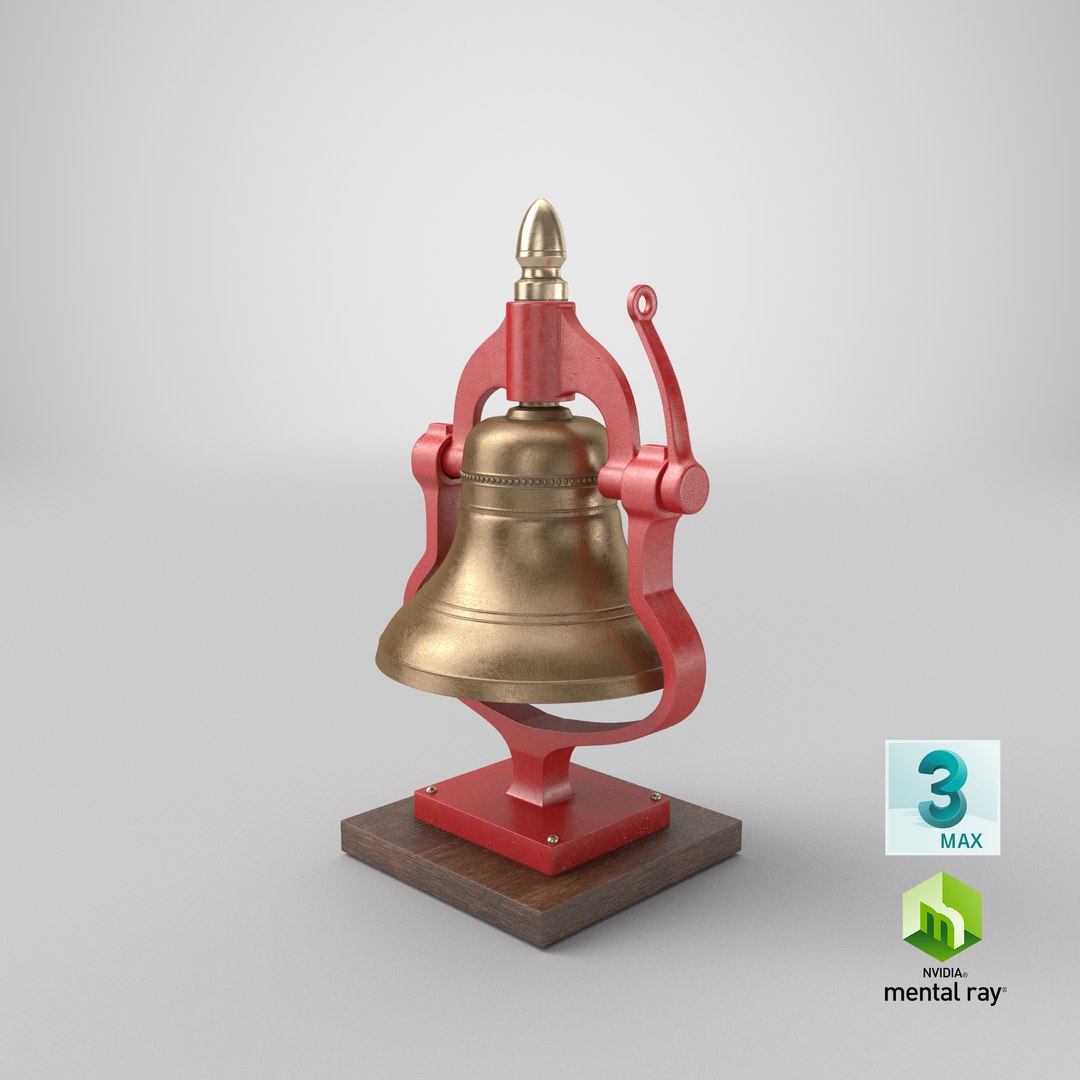 3D real bell - TurboSquid 1624447