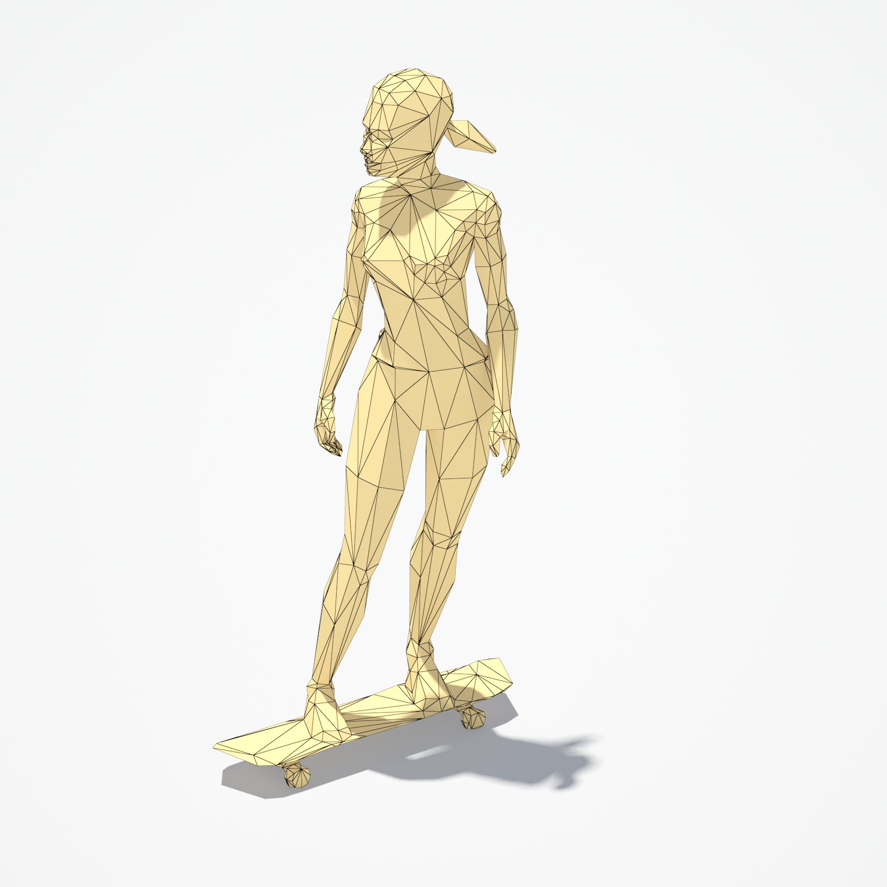 modelo 3d PACK Deportivo Low Poly Pose - TurboSquid 1291844
