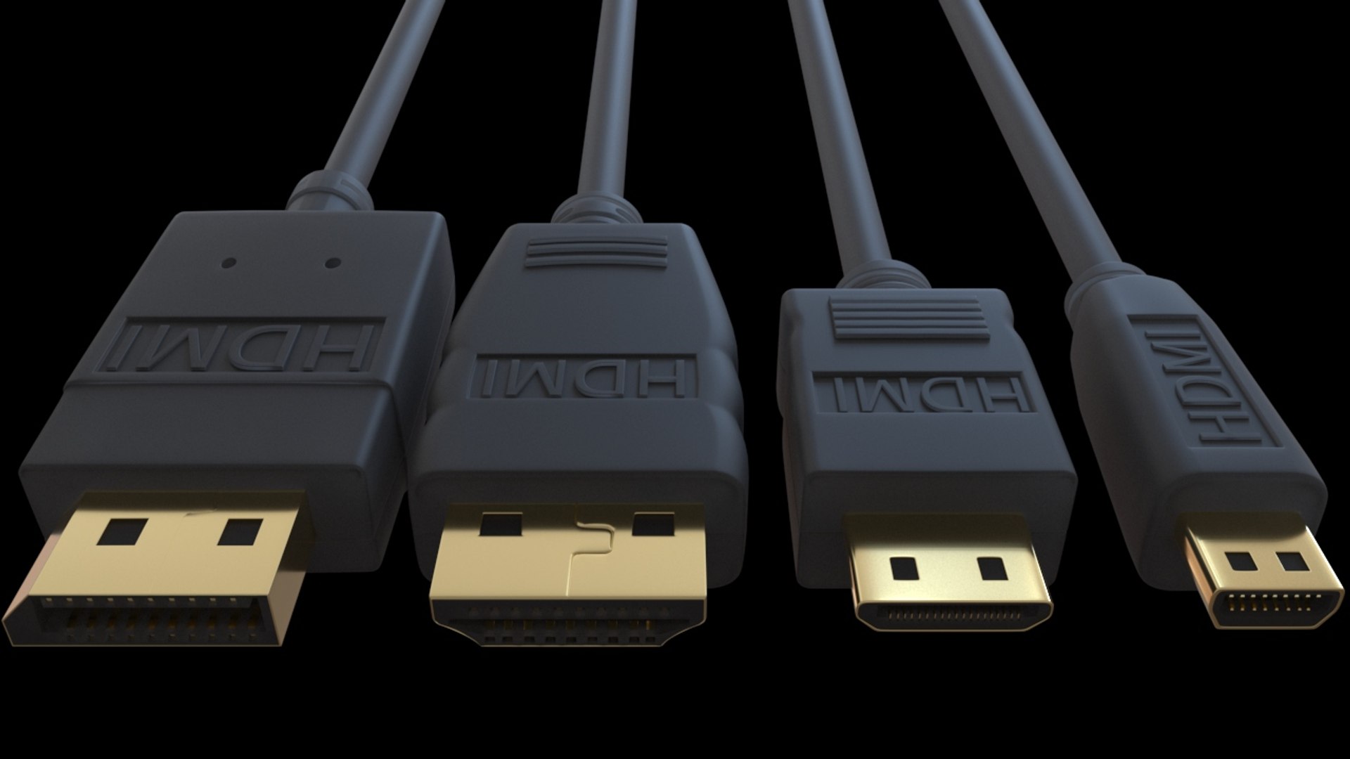 3D Pack Hdmi Model - TurboSquid 1487286