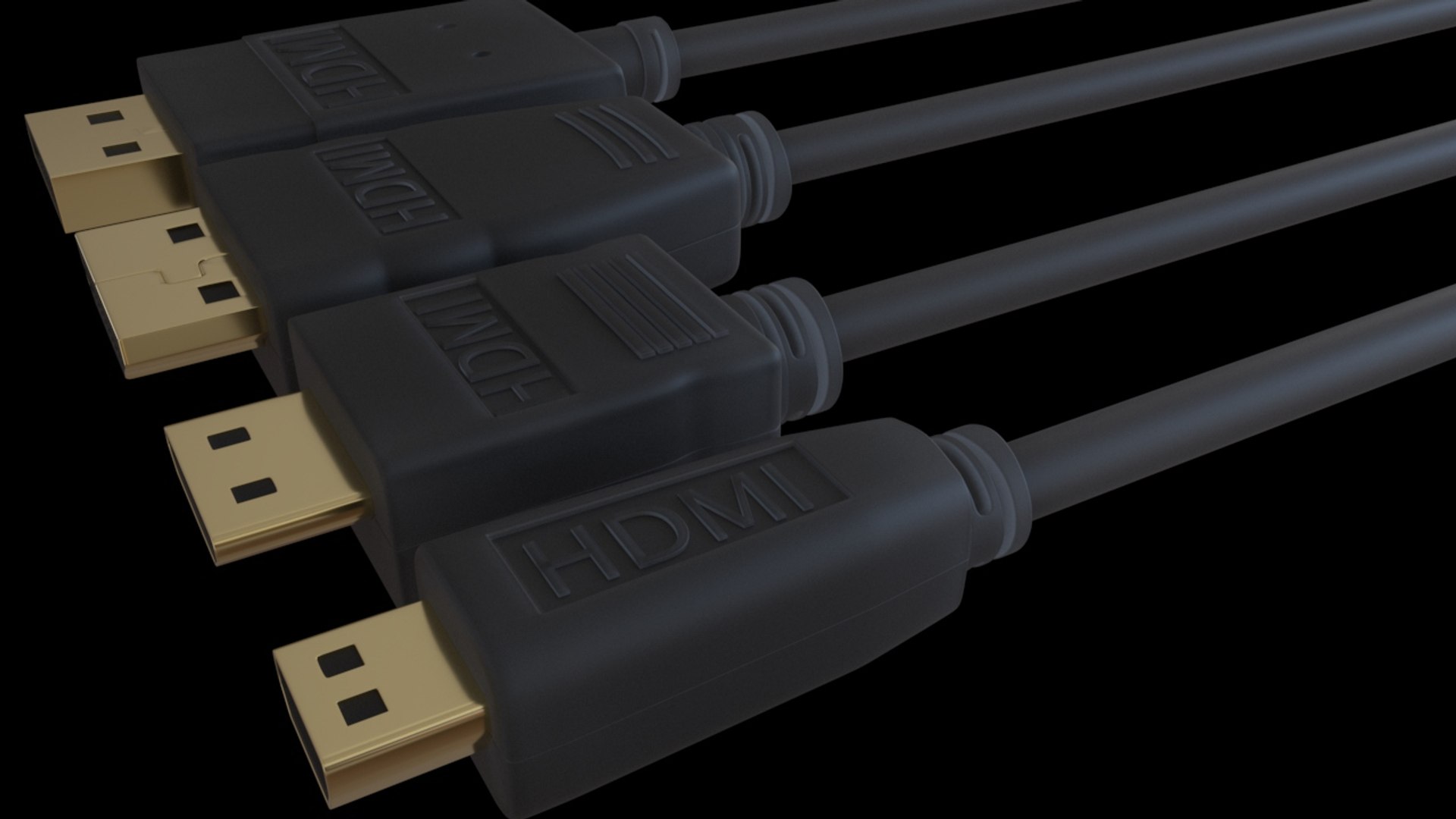 3D Pack Hdmi Model - TurboSquid 1487286