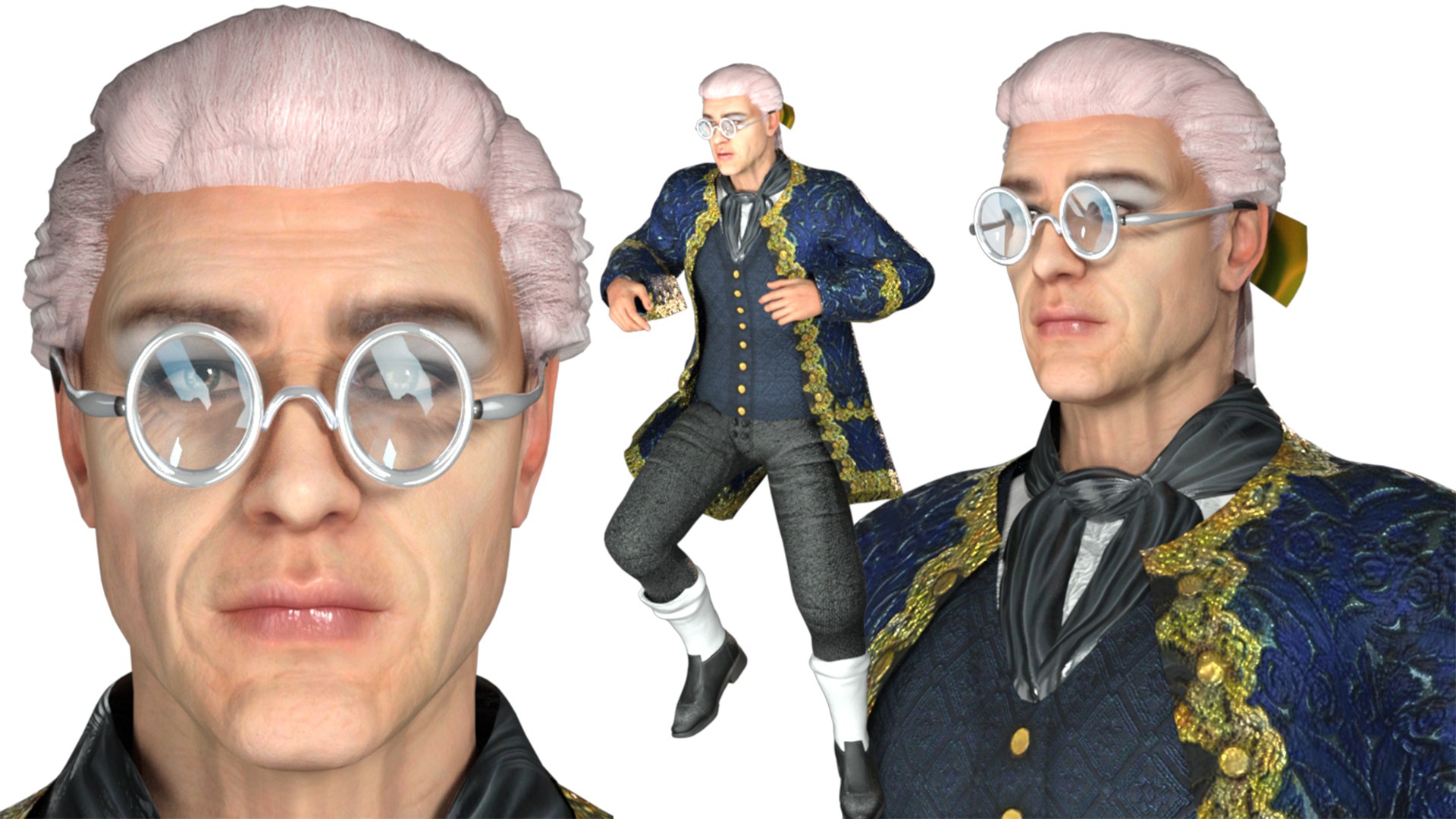 3D Realistic Man Rigged Character 3D Model MrZ - TurboSquid 2101660