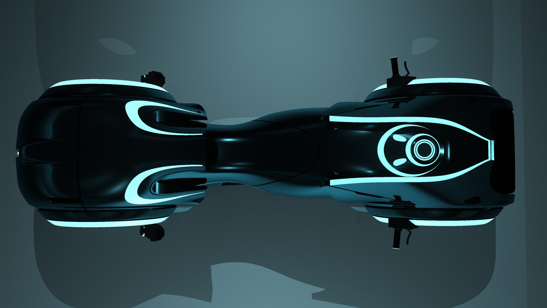 Tron Light Cycle 3d Fbx
