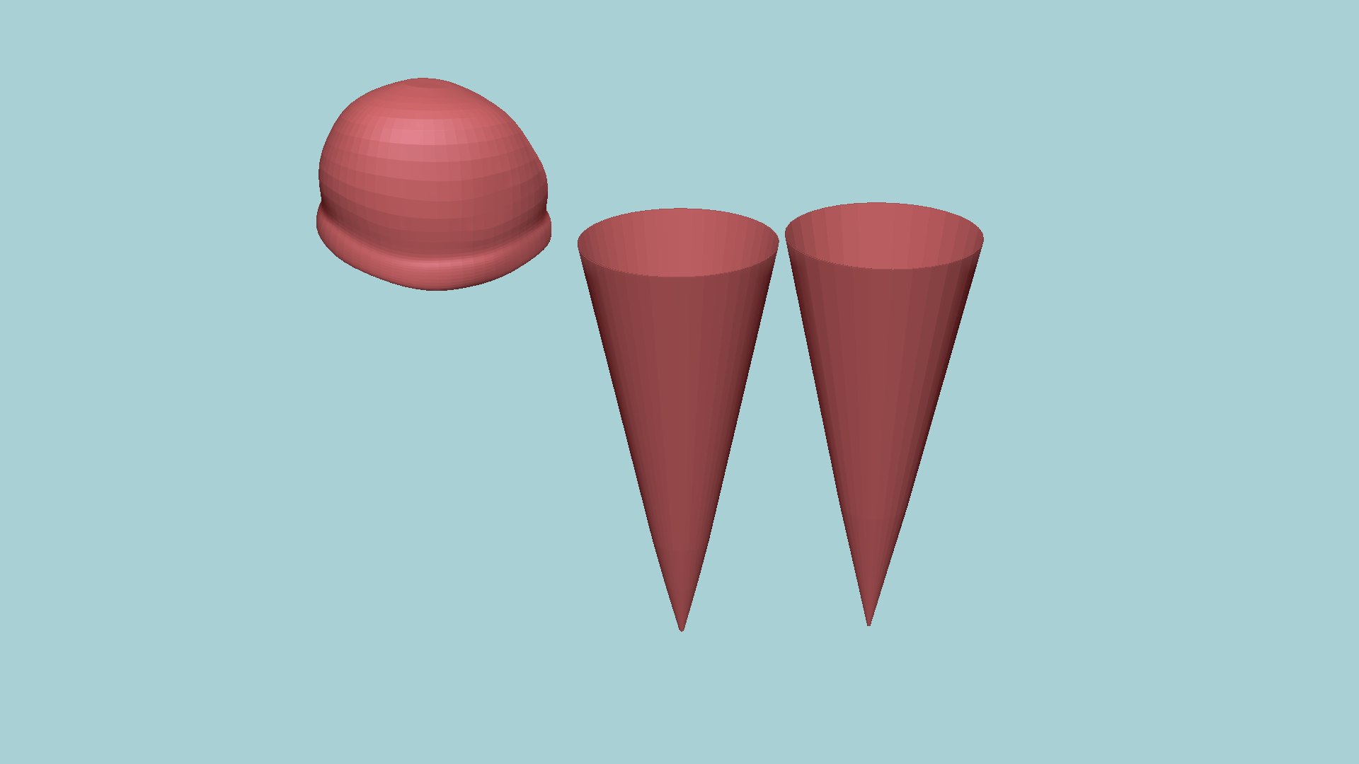 Ice Cream A06 - Blank Mock Up Basic Template Model - TurboSquid 2092601