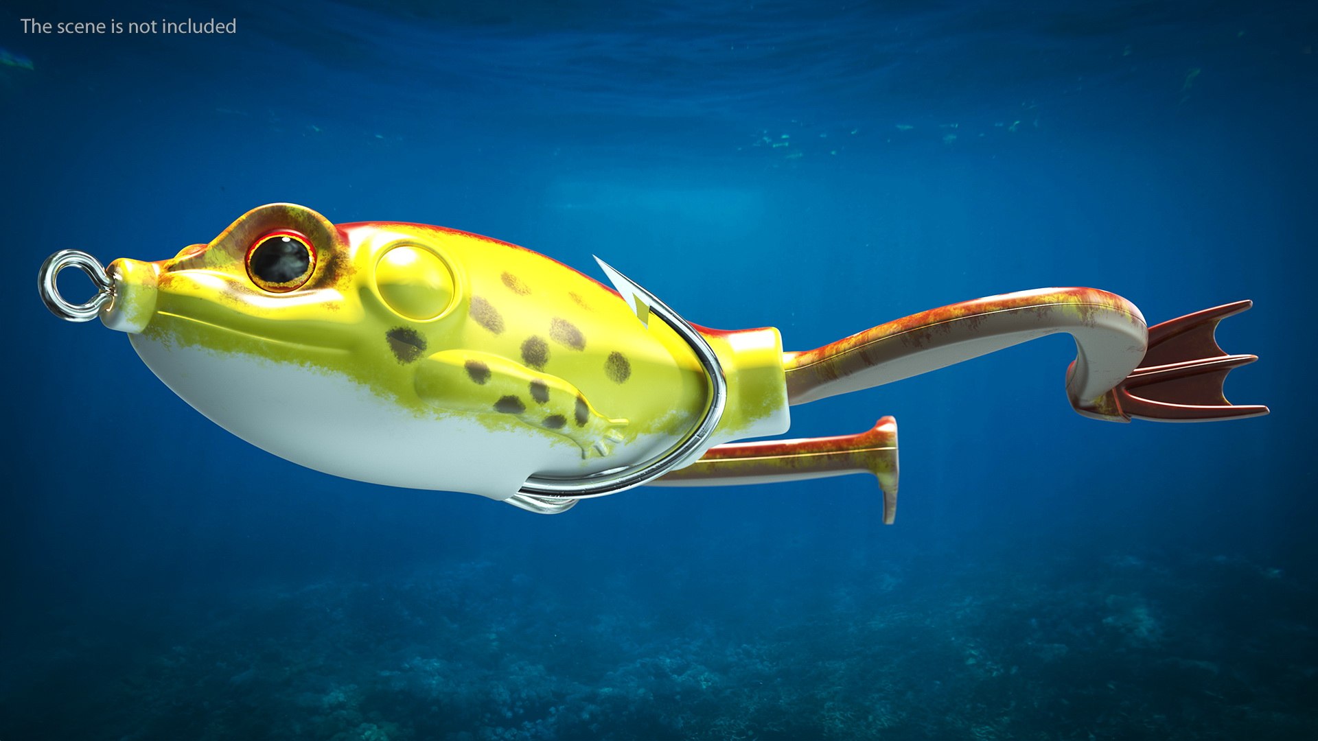 3D Frog Topwater Lure - TurboSquid 1752637