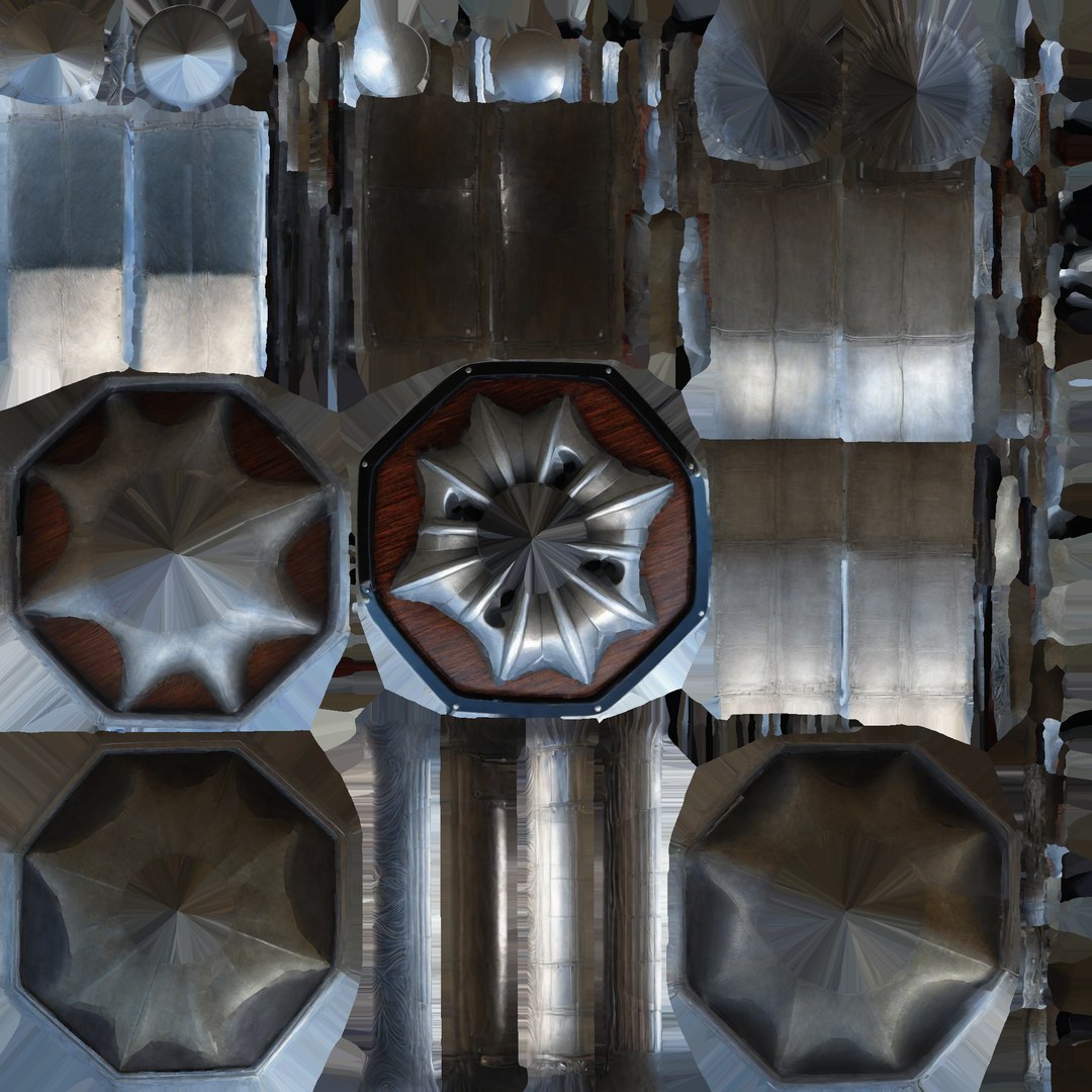 3D Model 3d High Resolution Heavy Dumbbell Weight 3d Model Silver ...