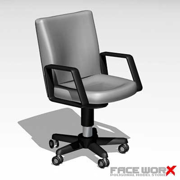 chair office 3d max